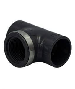 PVC-U Threaded Adapter Tee 90 (Socket x BSP-F) - PAAS